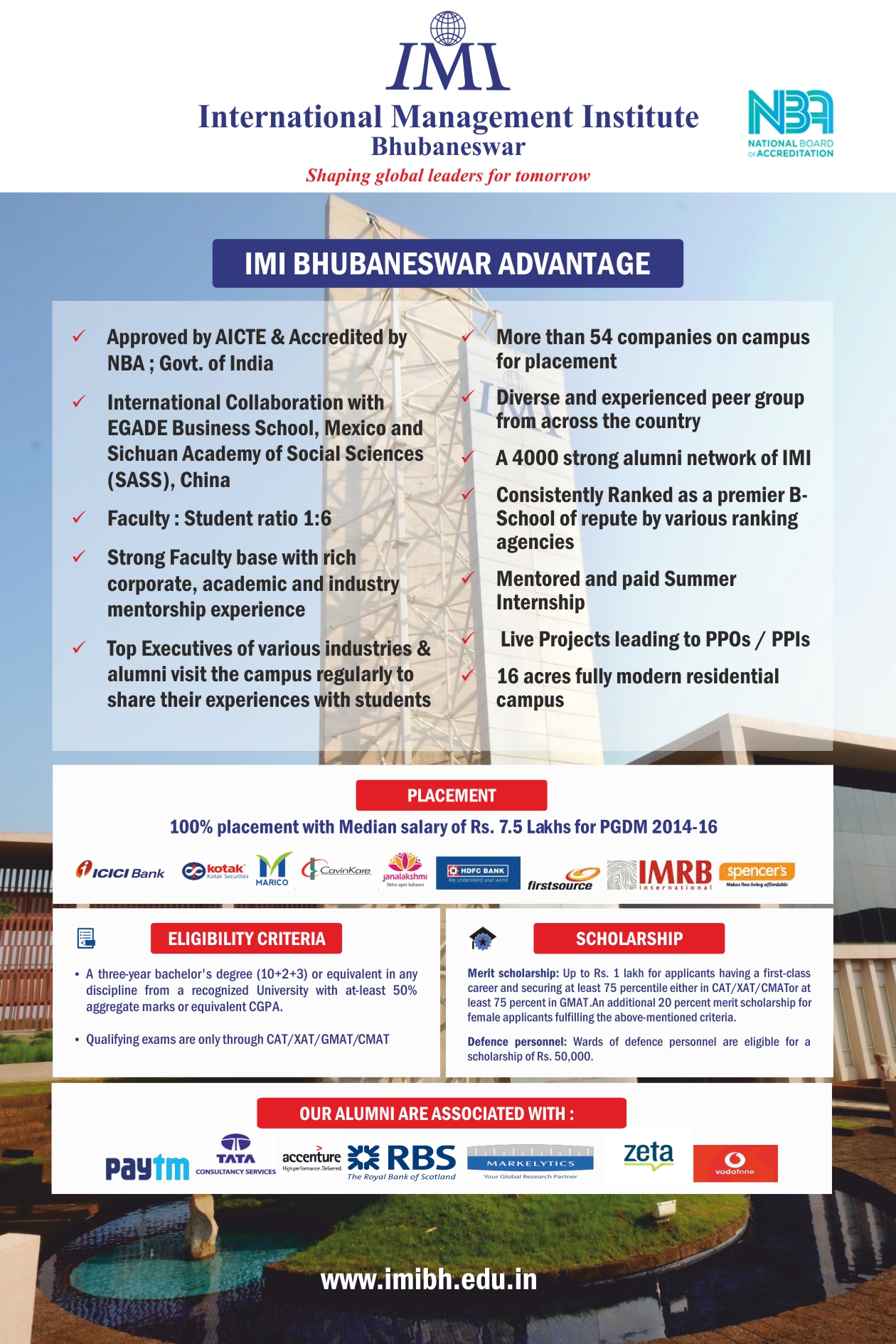 The Admission Process 2017-19