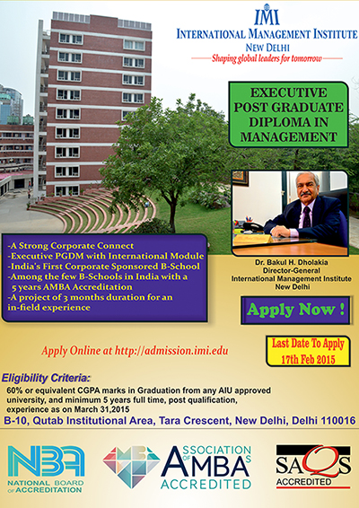 IMI Bhubaneswar, PGDM, PDGM programme, PGDM program, MBA, management ...